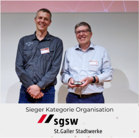St.Galler Stadtwerke gewinnen den LEADER Digital Award